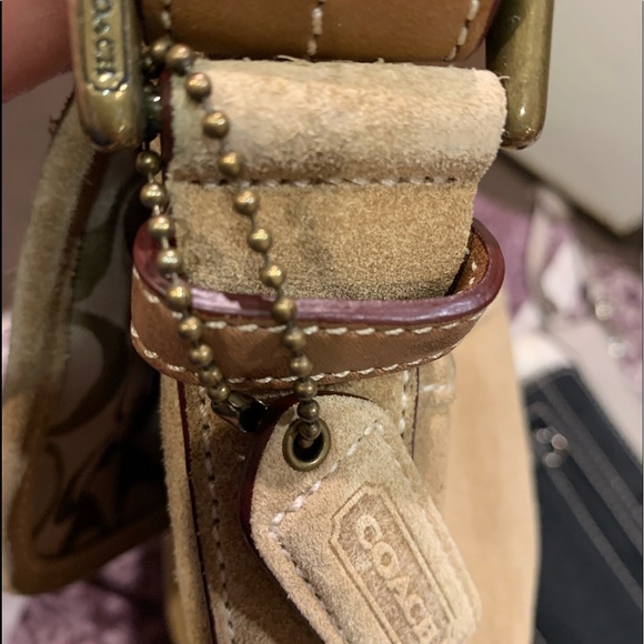 Coach | Bags | Coach Boho Suede Camel Color Purse | Poshmark
